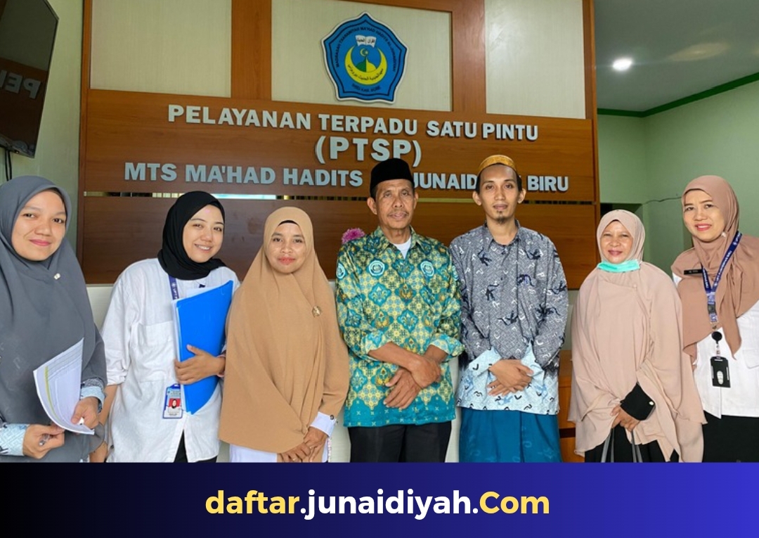 Tim Puskesmas Biru Lakukan Kunjungan Pembinaan Sekolah Sehat di MTs Ma’had Hadits Al-Junaidiyah ...
