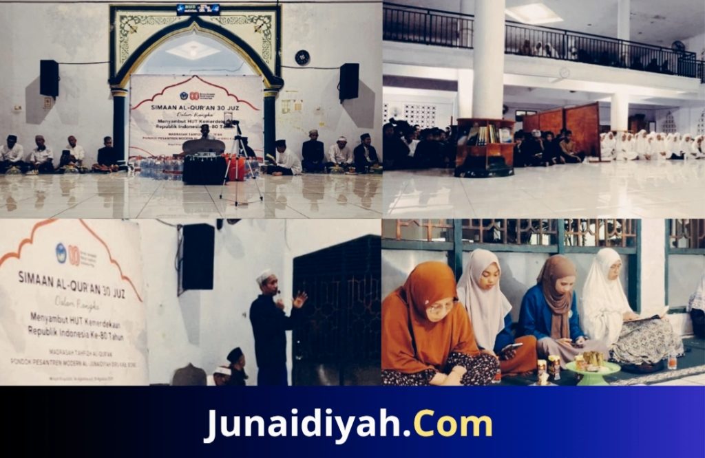 Santri MTaQ Al-Junaidiyah Biru Sambut HUT RI Ke-80 dengan Simaan 30 Juz ...