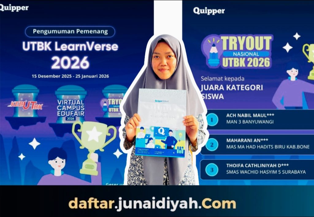 Santri MA Al-Junaidiyah Biru Meraih Nilai Tertinggi Kedua Try Out UTBK ...